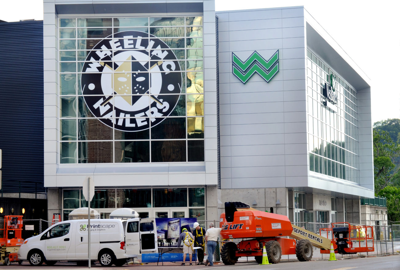 Nailers Logo Adorns WesBanco Arena Exterior | News, Sports, Jobs - The ...